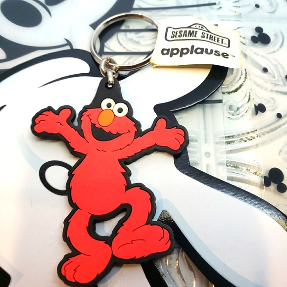 Sesame Street | Accessories | Elmo Sesame Street Vinyl Keychain Vintage ...